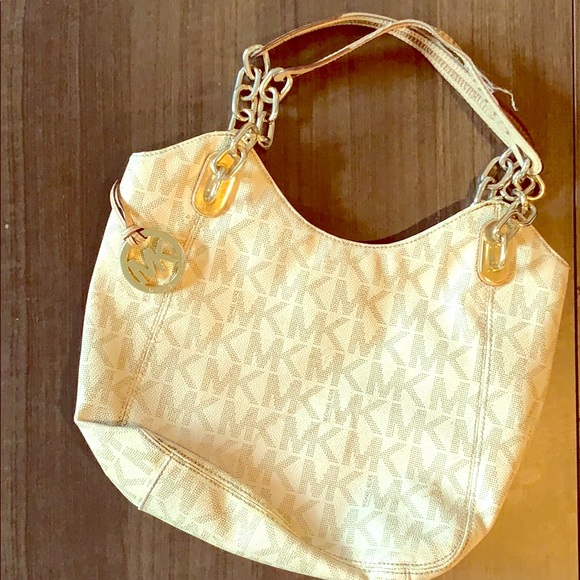 Michael Kors | Bags | White Mk Purse | Poshmark